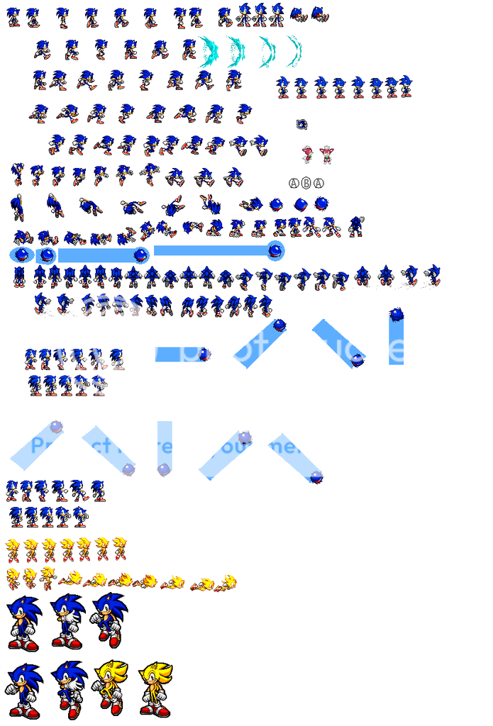 Sonic Unleashed Sprites Photo by darksonic987 | Photobucket